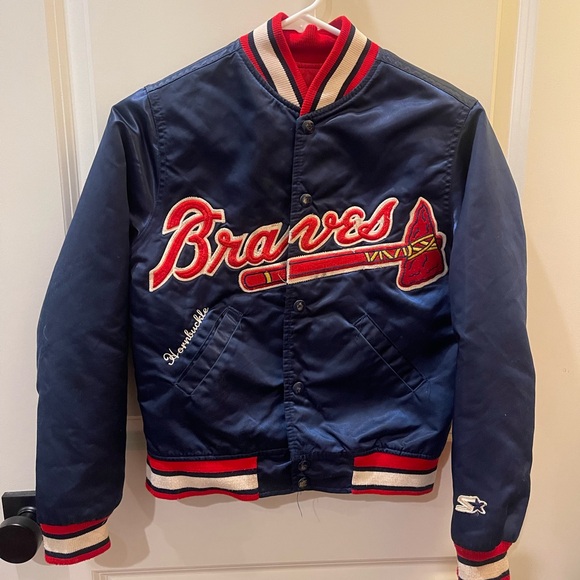 STARTER | Jackets & Coats | Vintage Starter Braves Kids Quilted ...